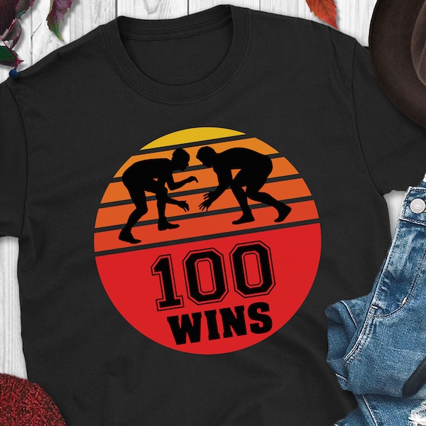 Wrestling 100 Wins Svg - Etsy