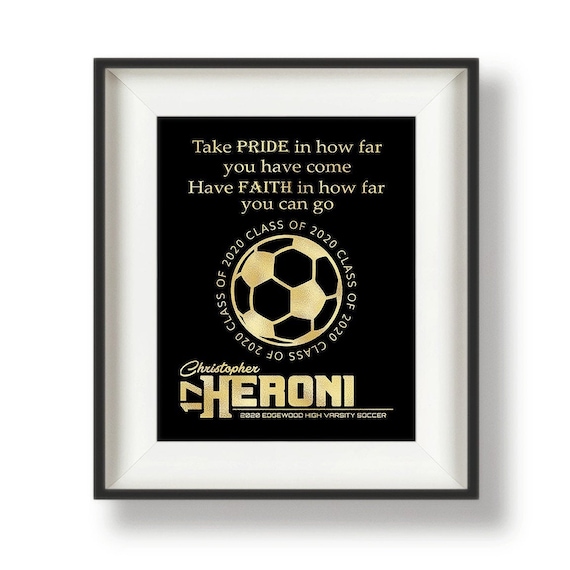 Unique Soccer Gifts Soccer Senior Gift Soccer Senior Night | Etsy