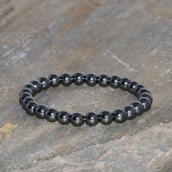 Hematite Bracelet - Etsy