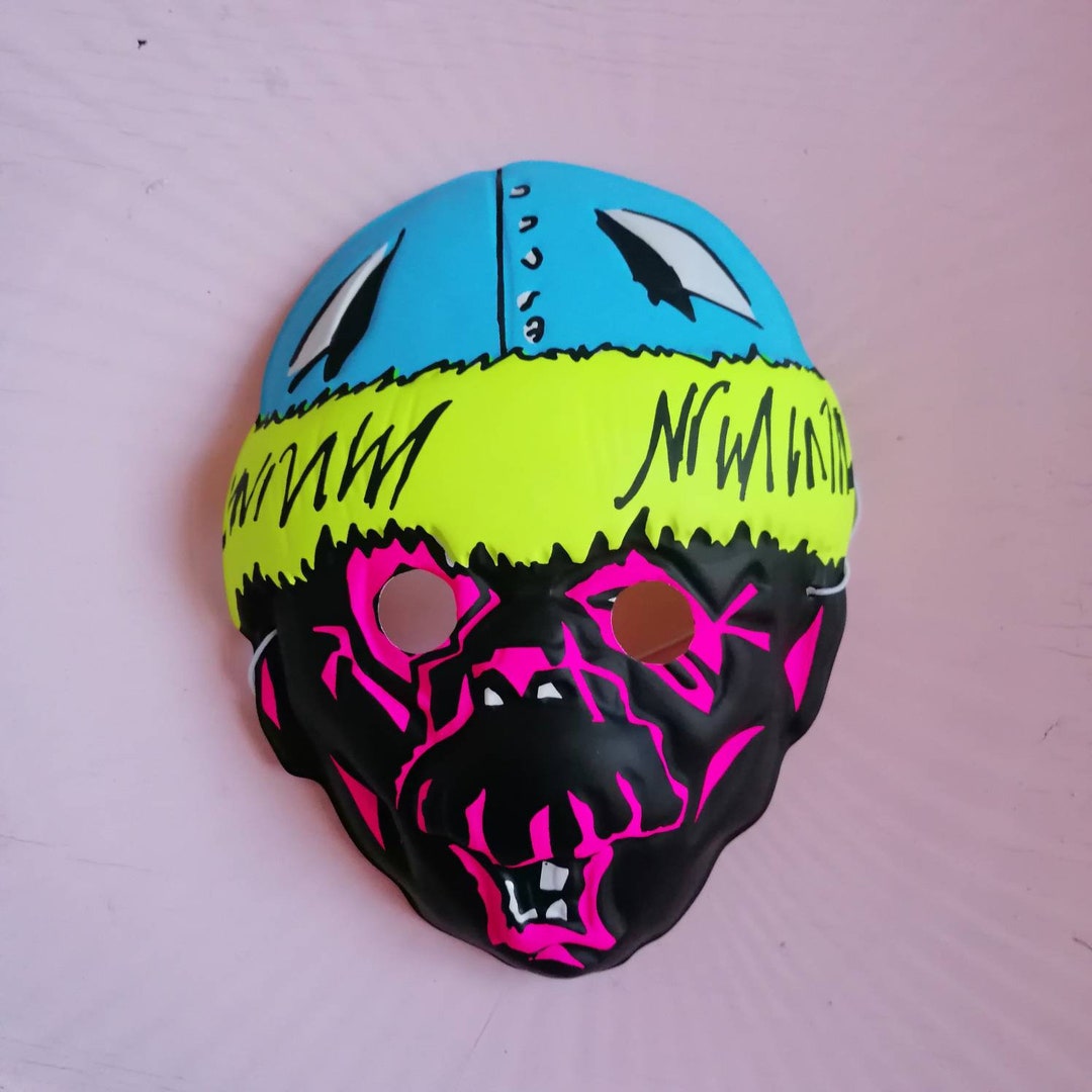 Vintage Deadstock Kids Plastic Neon Frankenstein Zombie - Etsy