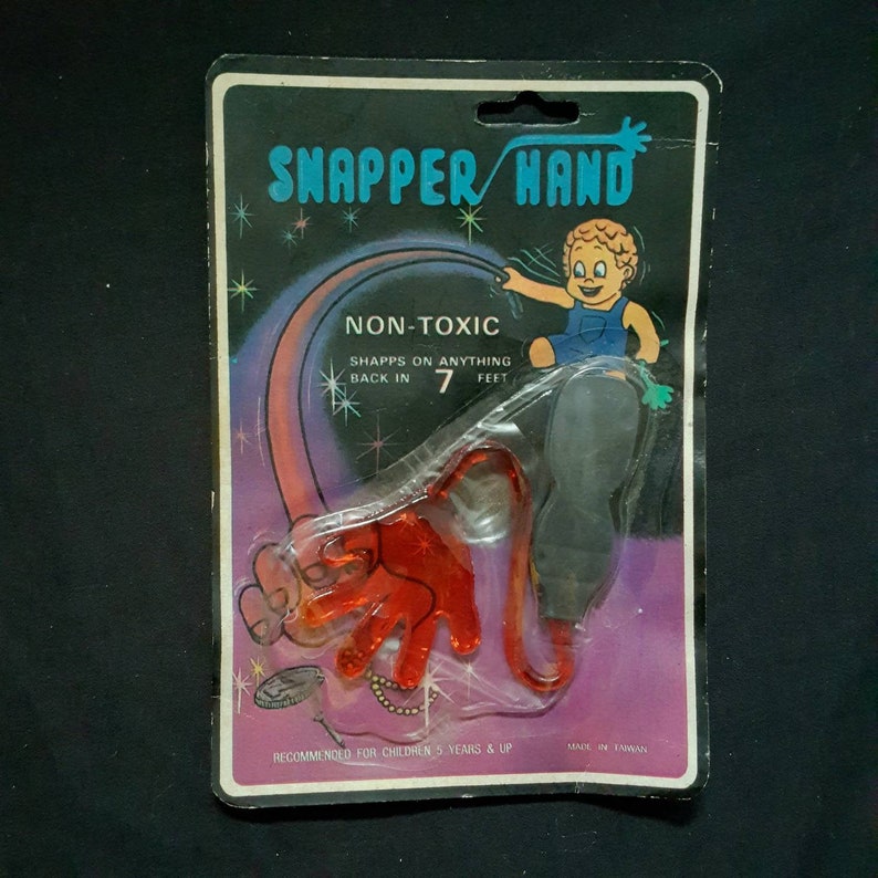 Vintage 1990s Halloween Snapper Blood Hand | Etsy