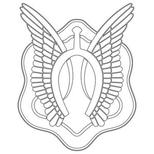 US Army 17th Cavalry Regiment Unit Crest Vector Files, Dxf Eps Svg Ai ...