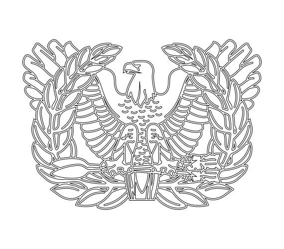 Art & Collectibles Digital Army Warrant Officer svg rank Badge Vector ...