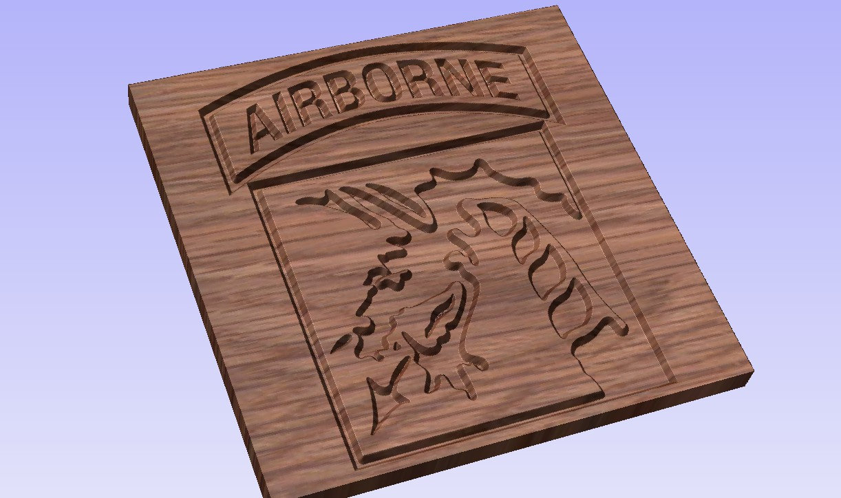 US Army XVIII Airborne Corps Patch Vector Files, Dxf Eps Svg Ai Crv - Etsy