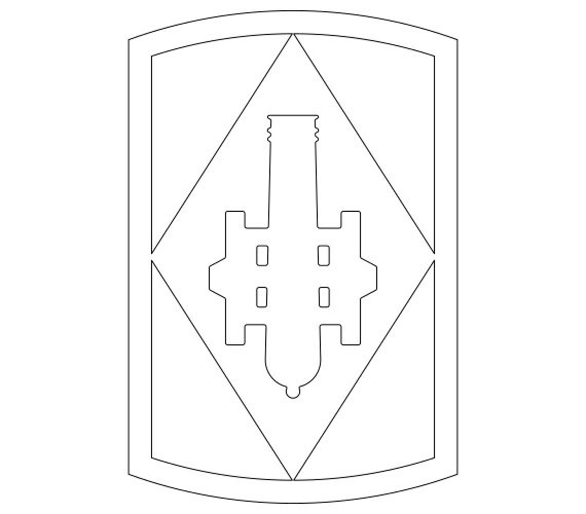 US Army 75th Field Artillery Brigade Patch Vector Files Dxf | Etsy