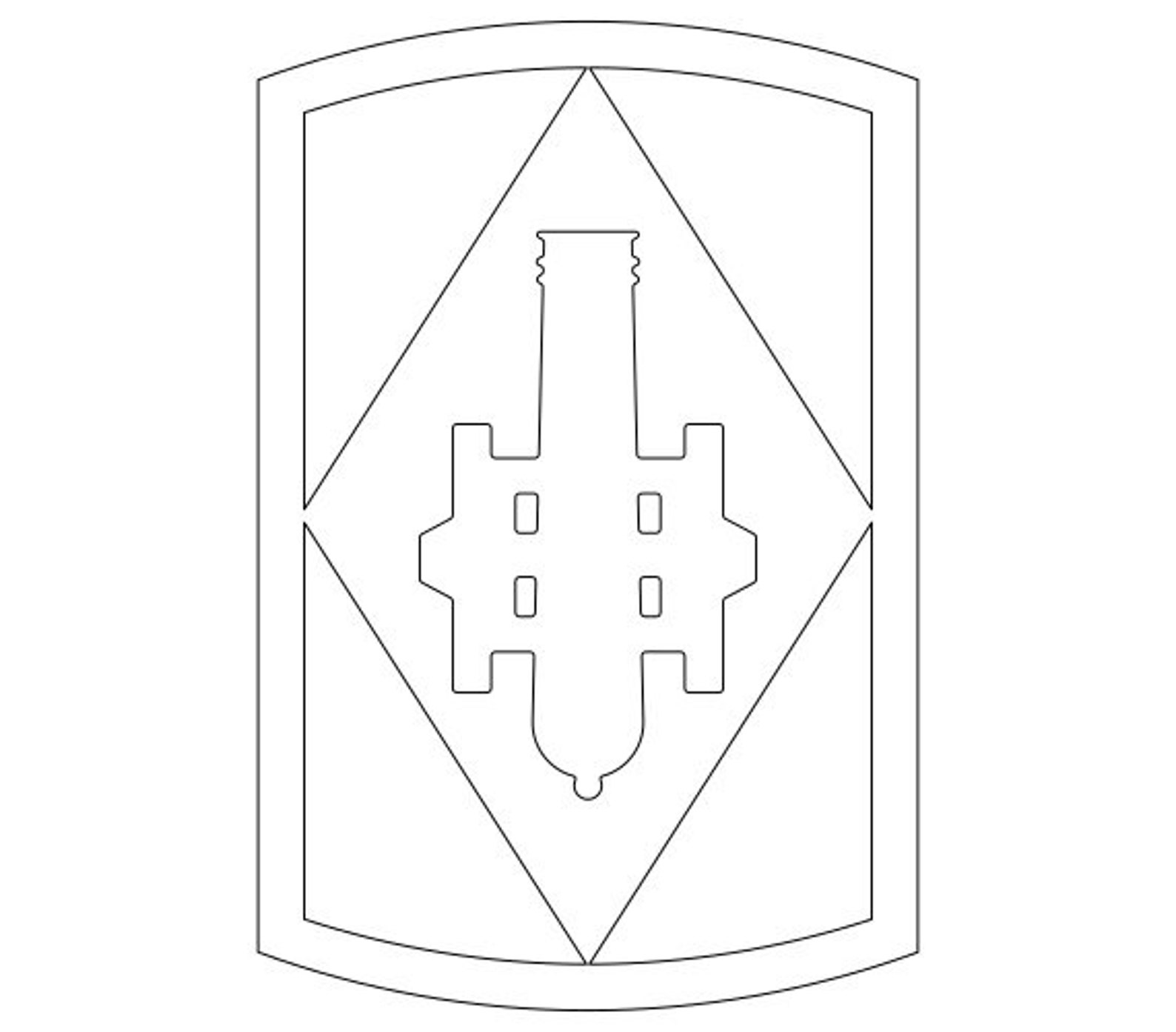 US Army 75th Field Artillery Brigade Patch Vector Files Dxf - Etsy