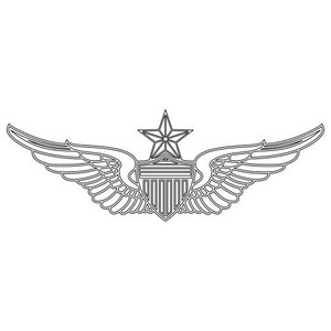 US Army Senior Aviator Badge Vector Files, Dxf Eps Svg Ai Crv - Etsy