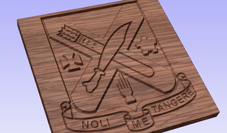 US Army 2nd Infantry Regiment Unit Crest Vector Files Dxf Eps - Etsy