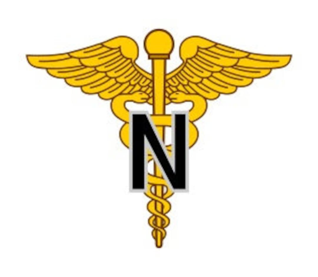 US Army Nurse Corps Branch Insignia Vector Files, Dxf Eps Svg Ai Crv - Etsy