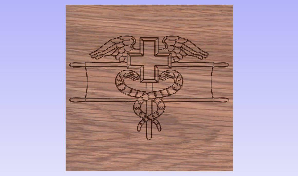 US Army Expert Field Medical Badge Vector Files, Dxf Eps Svg Ai Crv - Etsy