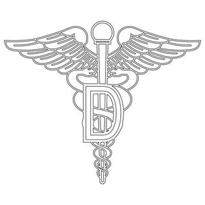 US Army Dental Corps Branch Insignia Vector Files, Dxf Eps Svg Ai Crv ...