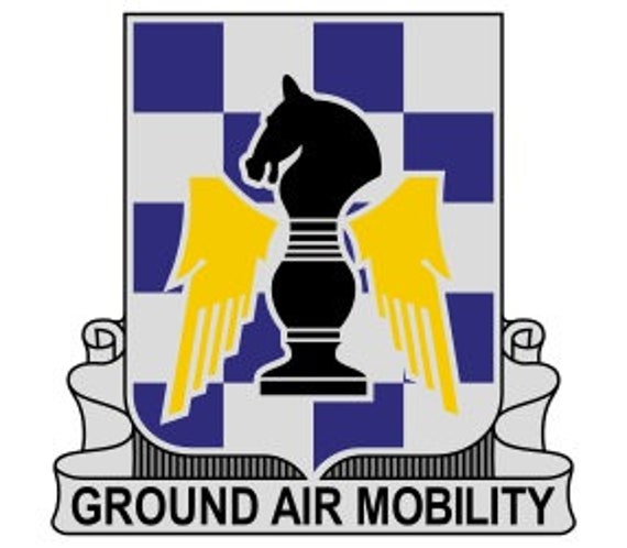 US Army 82nd Aviation Regiment Unit Crest Vector Files Dxf | Etsy