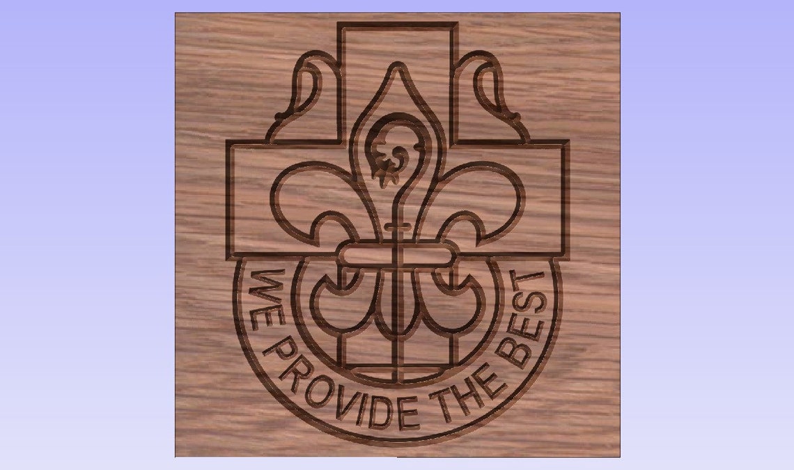 US Army Bayne-jones Army Community Hospital Unit Crest Vector Files ...