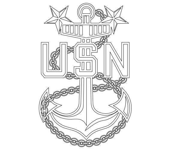 US Navy Master Chief Petty Officer Rank Insignia Vector Files, Dxf Eps ...