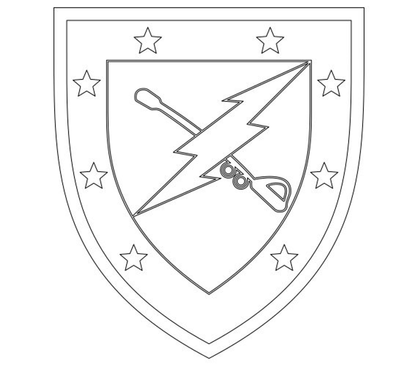 US Army 316th Cavalry Brigade Patch Vector Files Dxf Eps Svg | Etsy