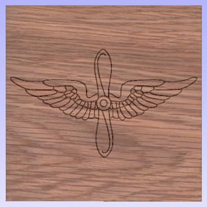 US Army Aviation Branch Insignia Vector Files, Dxf Eps Svg Ai Crv - Etsy