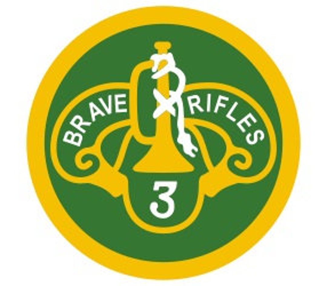 US Army 3rd Armored Cavalry Regiment Patch Vector Files, Dxf Eps Svg Ai ...
