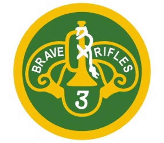 US Army 3rd Armored Cavalry Regiment Patch Vector Files Dxf - Etsy