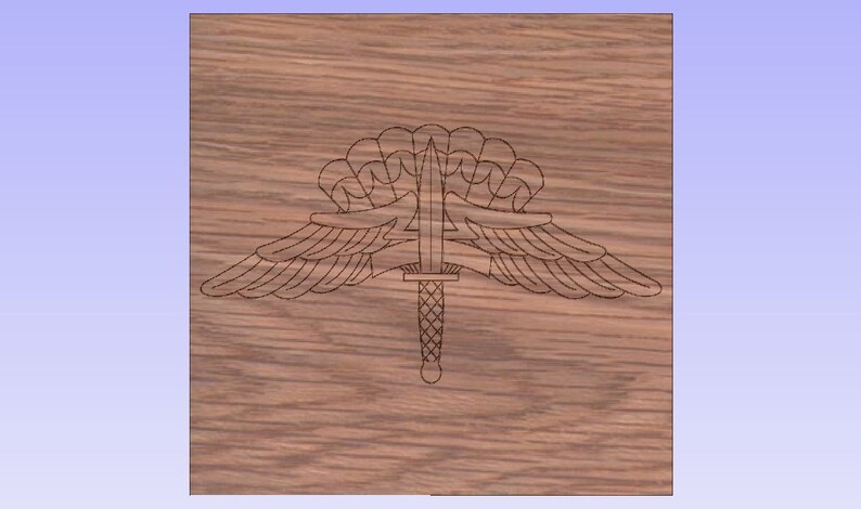 US Army Military Free Fall Parachutist HALO Badge Vector | Etsy