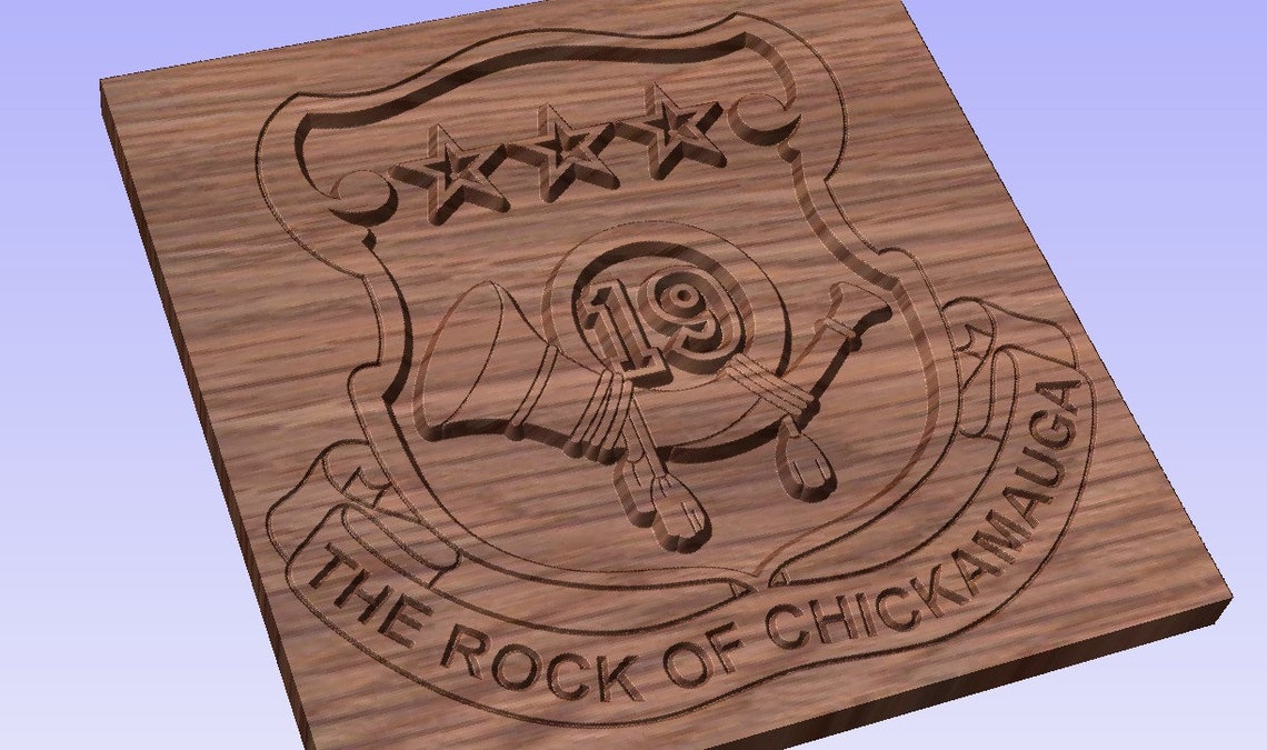 US Army 19th Infantry Regiment Unit Crest Vector Files Dxf | Etsy