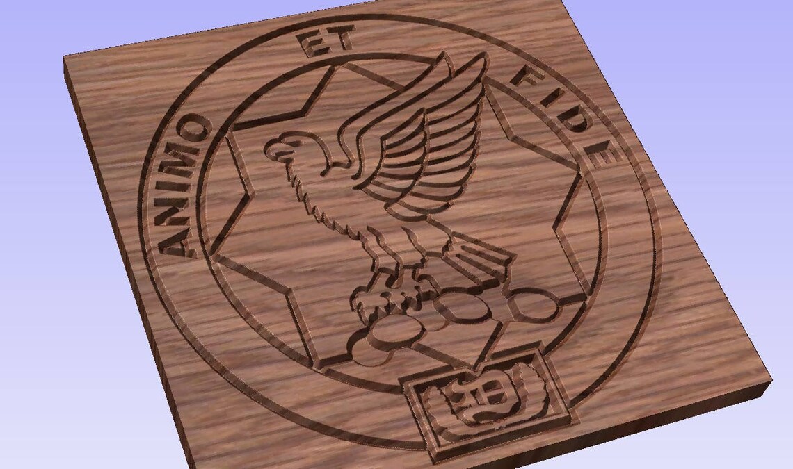 US Army 1st Cavalry Regiment Unit Crest Vector Files Dxf Eps - Etsy