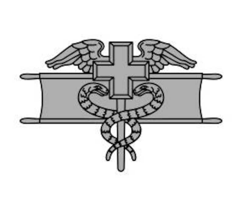 US Army Expert Field Medical Badge Vector Files, Dxf Eps Svg Ai Crv - Etsy