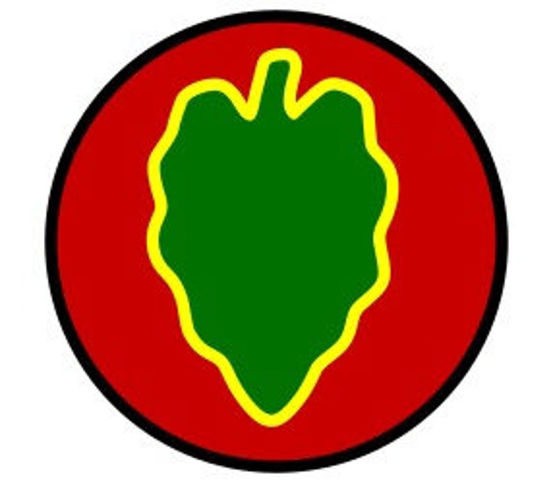 US Army 24th Infantry Division Patch Vector Files Dxf Eps Svg | Etsy