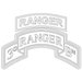 US Army 3rd Ranger Battalion Patch With Ranger Tab Vector Files, Dxf ...