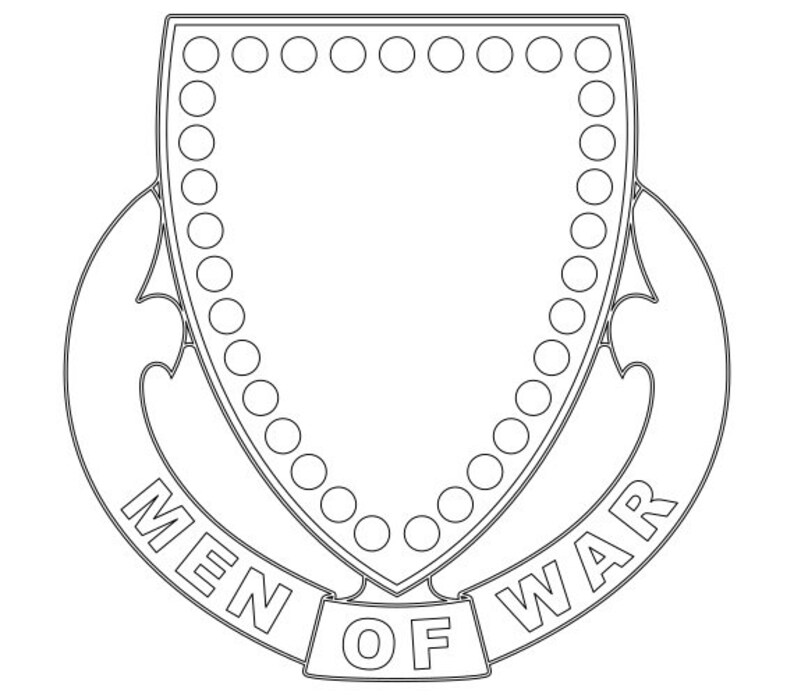 US Army 33rd Cavalry Regiment Unit Crest Vector Files Dxf Eps | Etsy