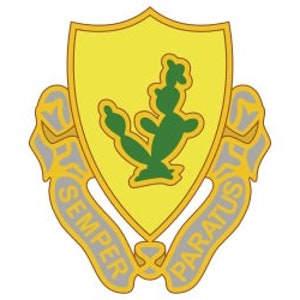 US Army 12th Cavalry Regiment Unit Crest Vector Files, Dxf Eps Svg Ai ...