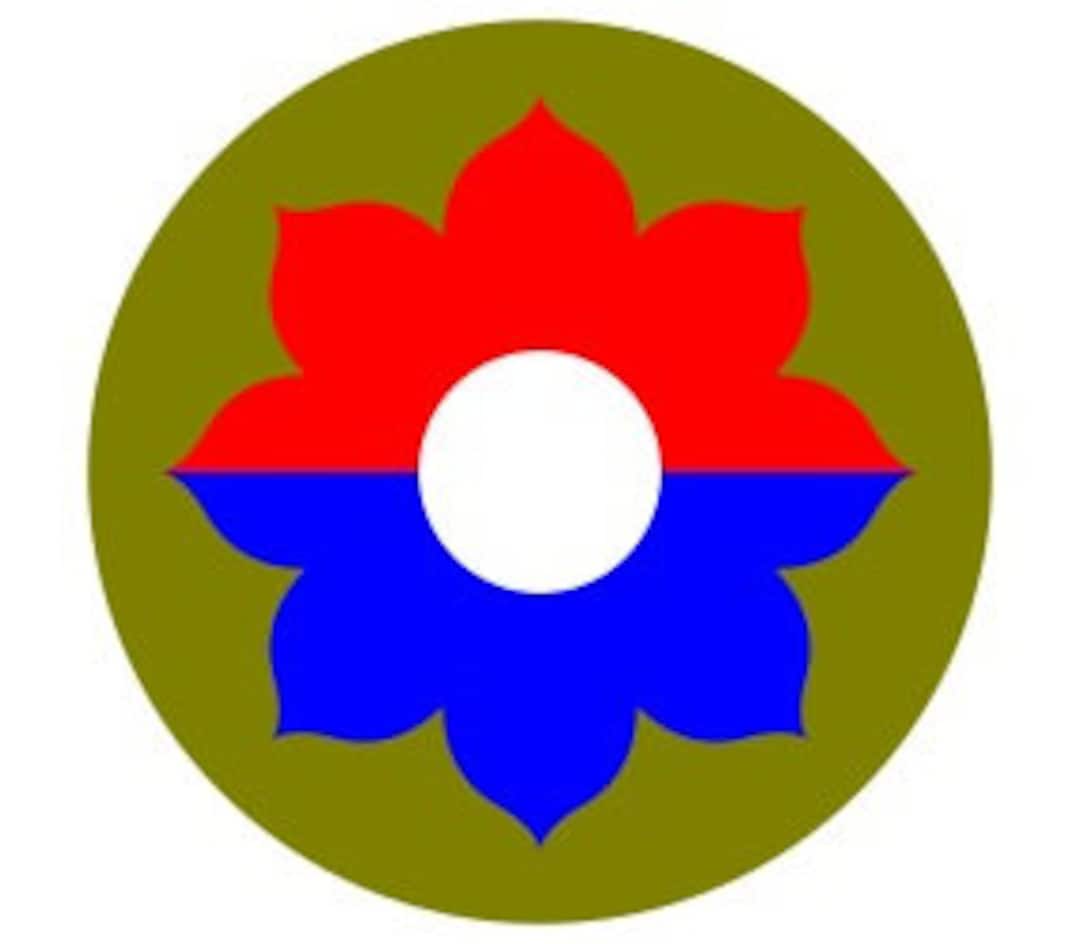 US Army 9th Infantry Division Patch Vector Files, Dxf Eps Svg Ai Crv - Etsy