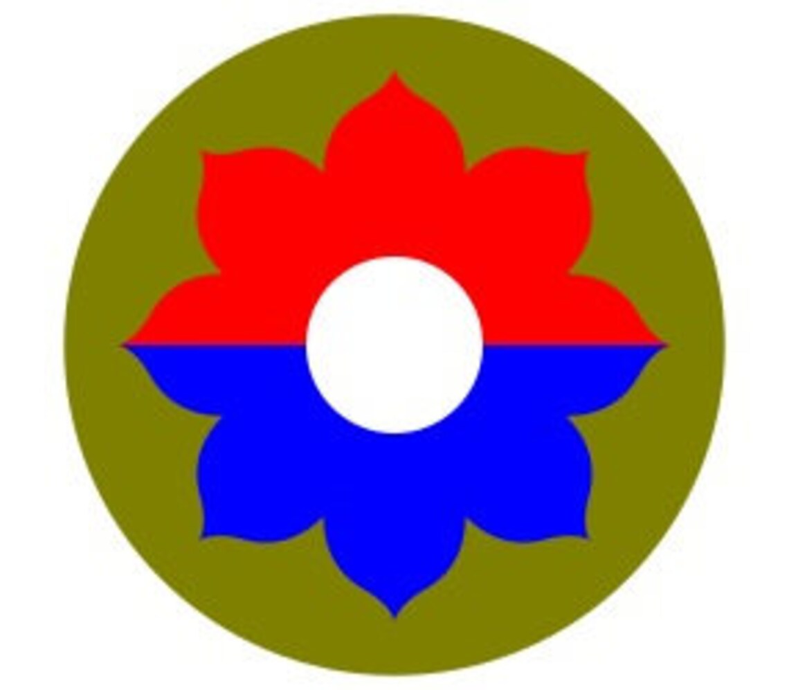 US Army 9th Infantry Division Patch Vector Files dxf eps svg | Etsy