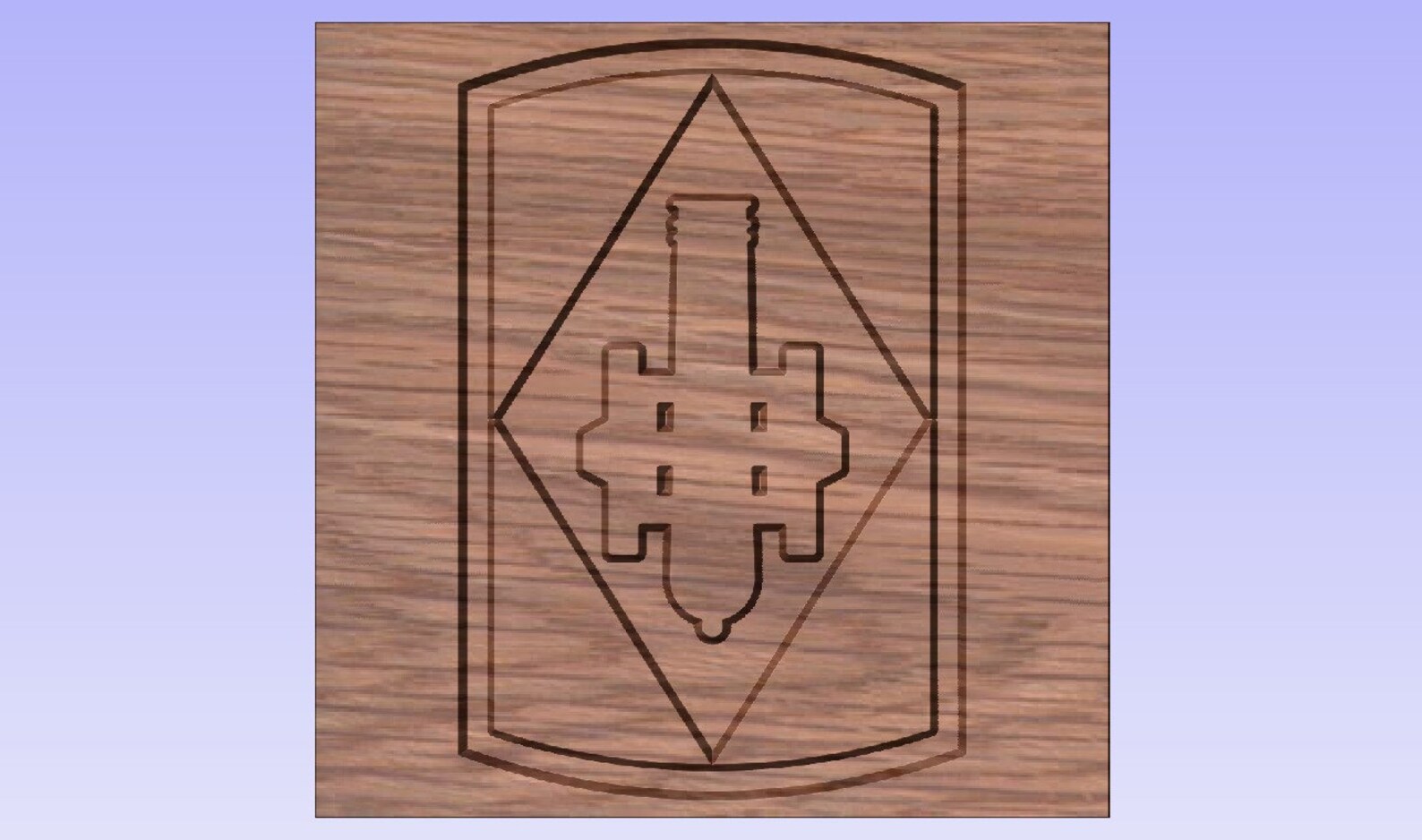 US Army 75th Field Artillery Brigade Patch Vector Files Dxf - Etsy