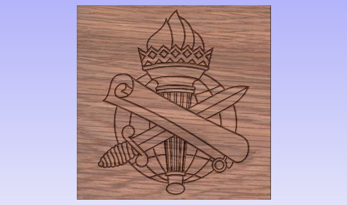 US Army Civil Affairs Branch Insignia Vector Files Dxf Eps - Etsy