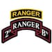 US Army 2nd Ranger Battalion Patch With Ranger Tab Vector Files, Dxf ...
