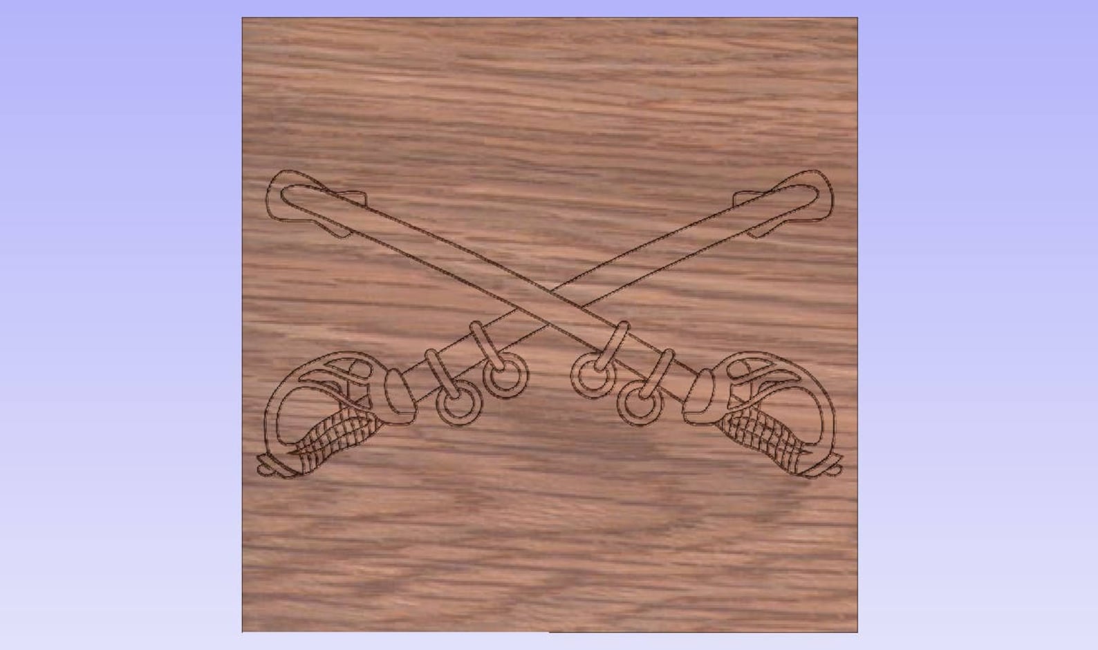 US Army Cavalry Branch Insignia Vector Files Dxf Eps Svg Ai - Etsy