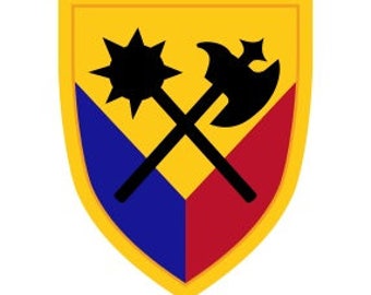 US Army 3rd Armored Division Patch Vector Files Dxf Eps Svg | Etsy