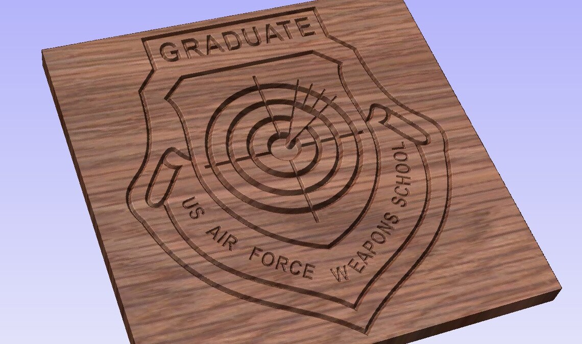 US Air Force Weapons School Graduate Patch Vector Files, Dxf Eps Svg Ai ...