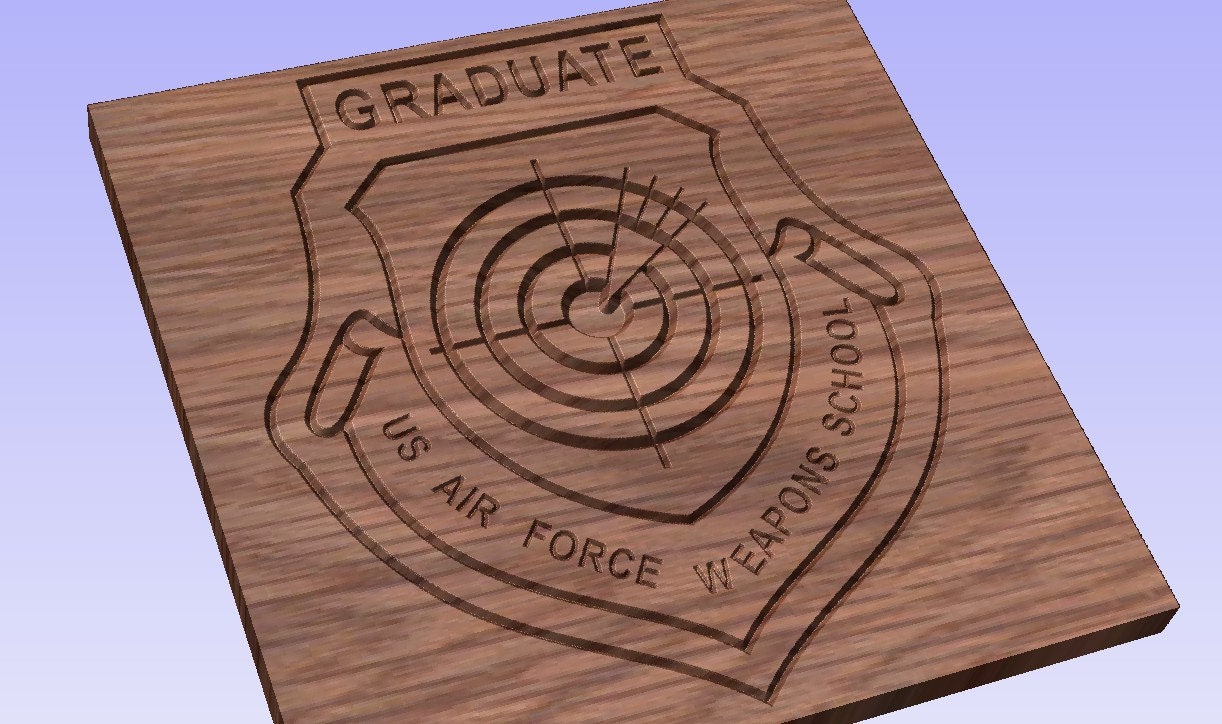 US Air Force Weapons School Graduate Patch Vector Files, Dxf Eps Svg Ai ...