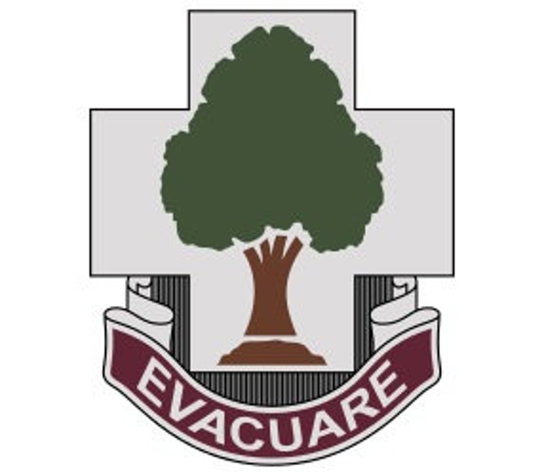 US Army 115th Combat Support Hospital Unit Crest Vector Files, Dxf Eps ...