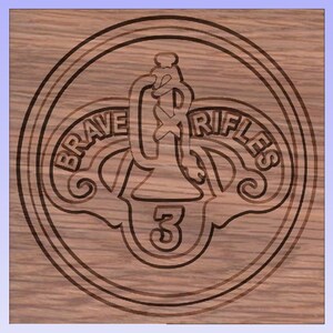 US Army 3rd Armored Cavalry Regiment Patch Vector Files, Dxf Eps Svg Ai ...