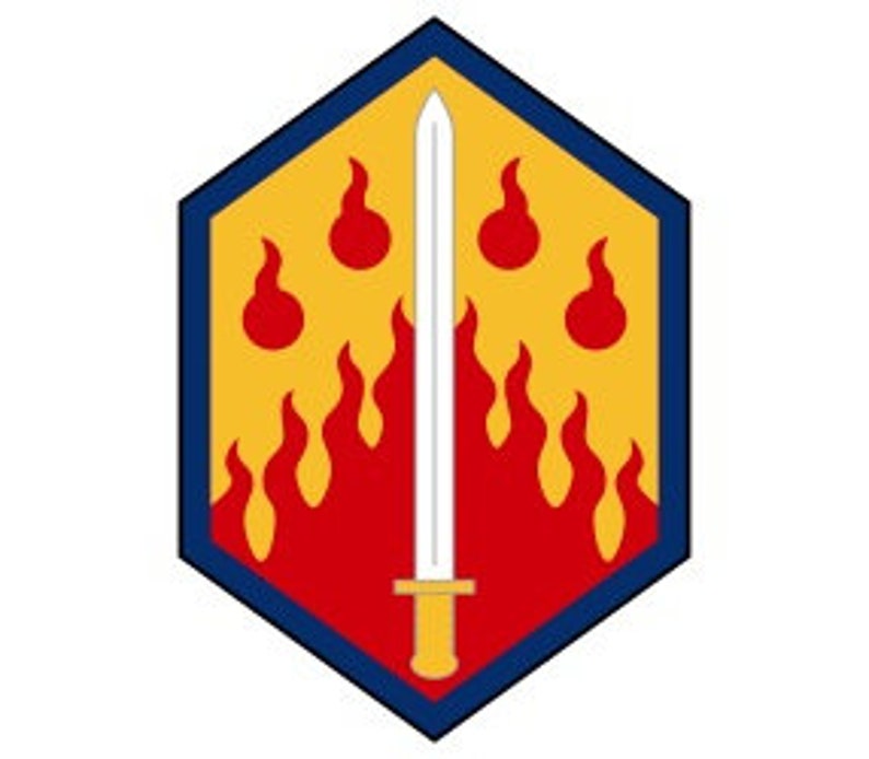 US Army 48th Chemical Brigade Patch Vector Files Dxf Eps Svg | Etsy