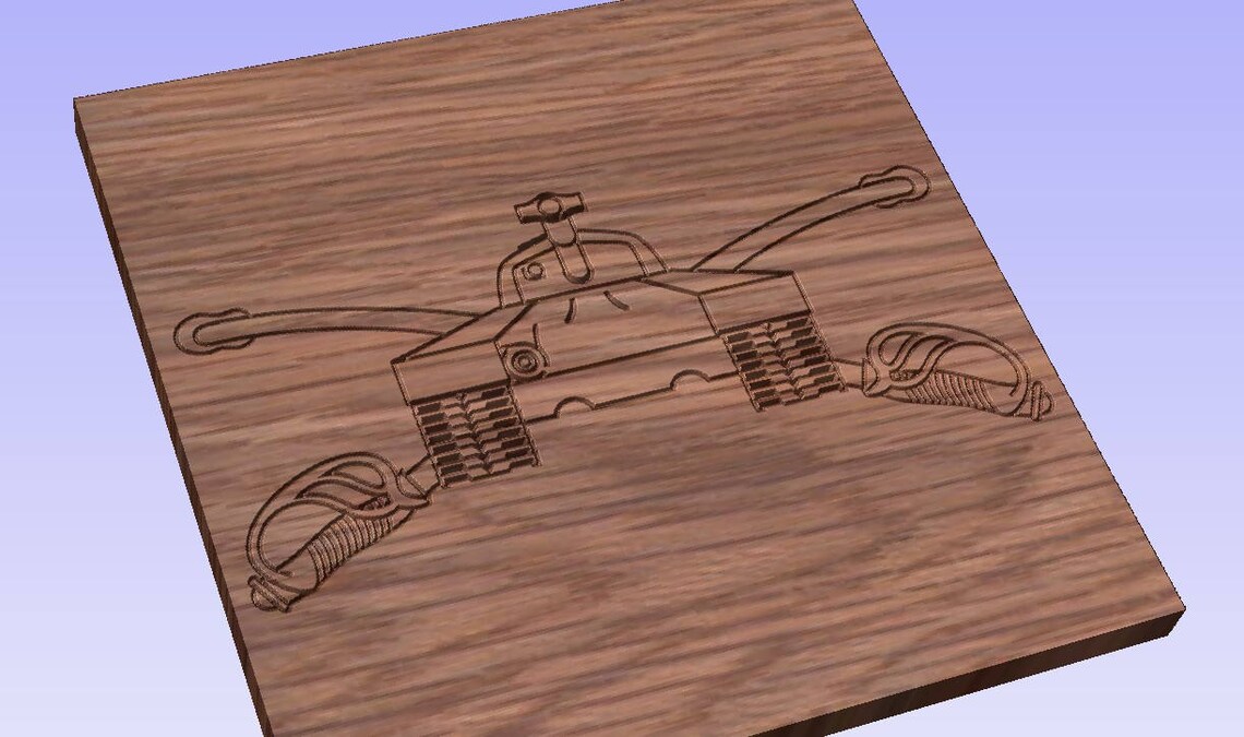 US Army Armor Branch Insignia Vector Files, Dxf Eps Svg Ai Crv - Etsy