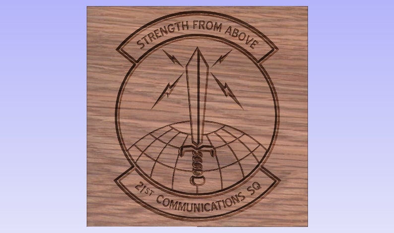 US Air Force 21st Communications Squadron Patch Vector Files - Etsy