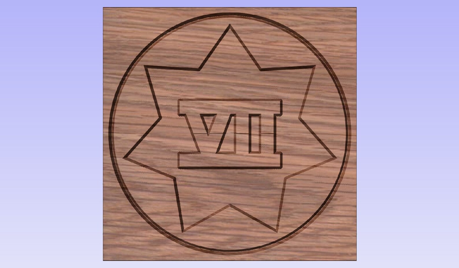 US Army VII Corps Patch Vector Files Dxf Eps Svg Ai Crv | Etsy