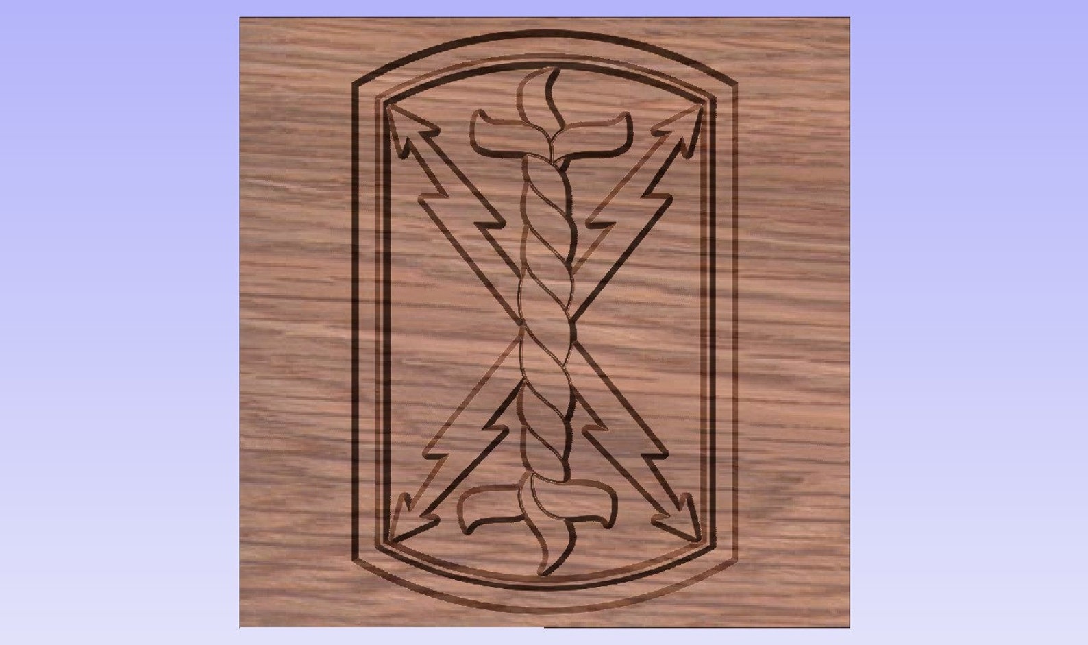 US Army 17th Field Artillery Brigade Patch Vector Files, Dxf Eps Svg Ai ...