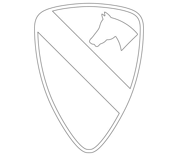 1st Cavalry Patch