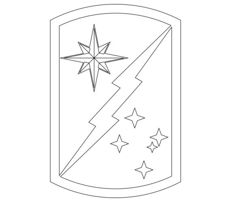 US Army 45th Sustainment Brigade Patch Vector Files Dxf Eps - Etsy