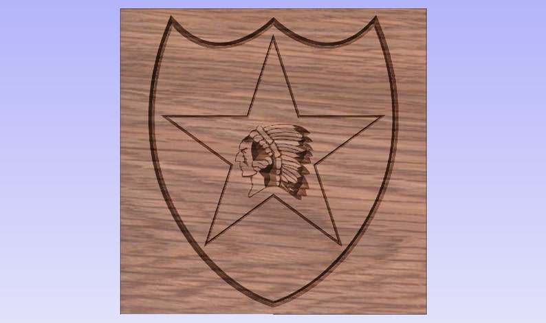 US Army 2nd Infantry Division Patch Vector Files Dxf Eps Svg - Etsy