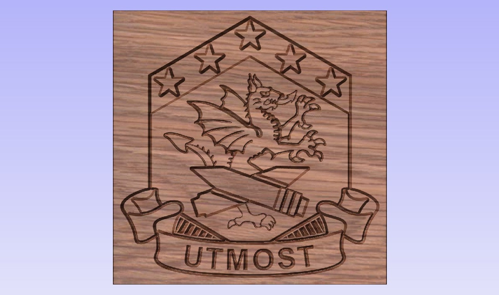 US Army 110th Chemical Battalion Unit Crest Vector Files Dxf - Etsy